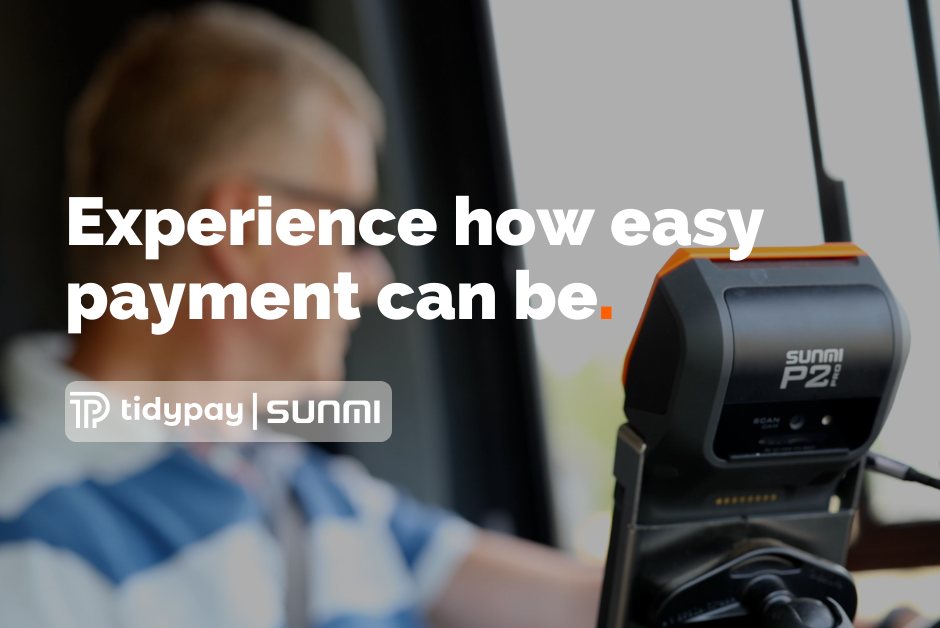 SUNMI x Tidypay, the Mobile Payment Solution fitting all businesses ...